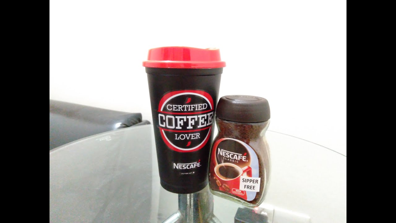 NesCafe Free Coffee Sipper Review - YouTube