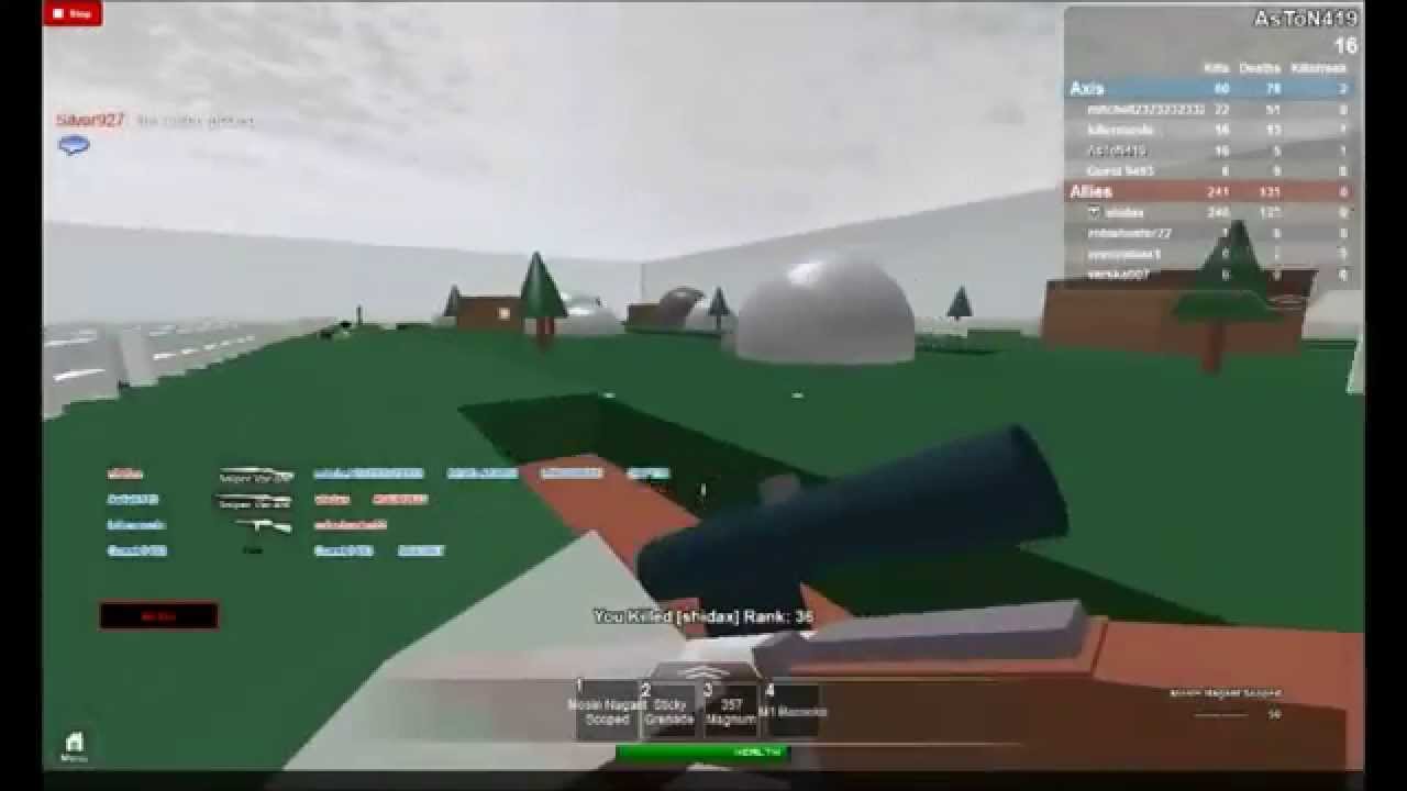 Roblox - Call Of Robloxia 5 (Roblox At War) - Pro Sniper Part 1 - YouTube