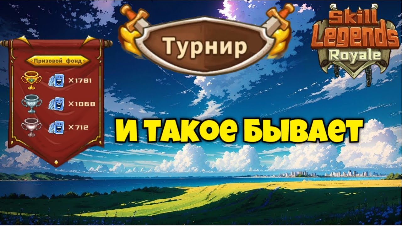 Skill legends royale I Турнир №27 I Противные ветки - YouTube