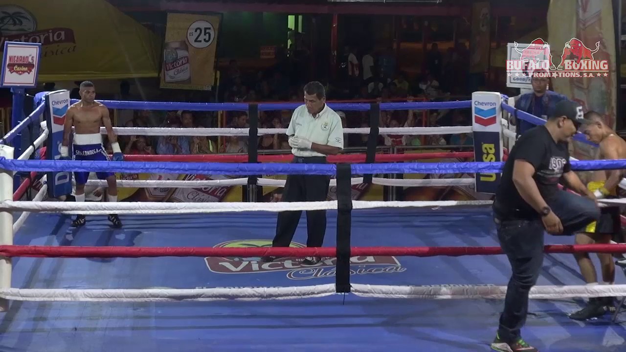 Camilo Mendoza VS Byron Castellon - Bufalo Boxing Promotions - YouTube