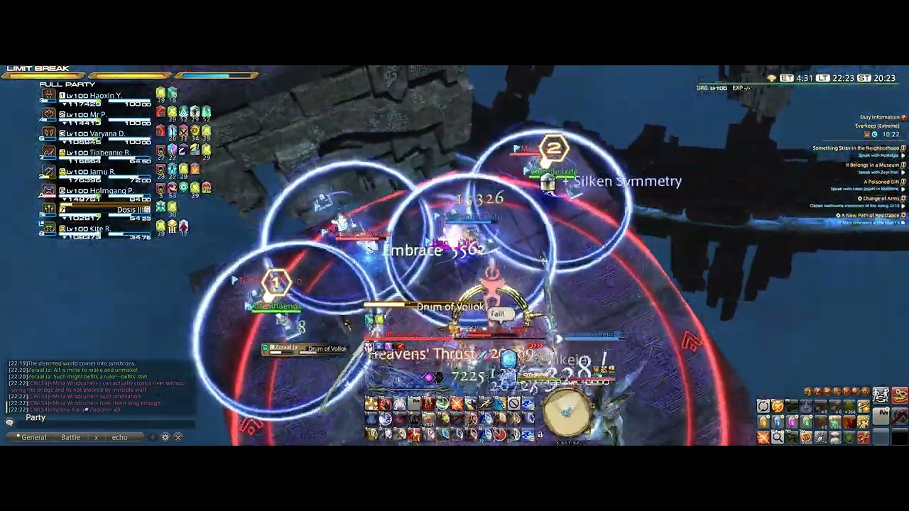 FFXIV Dawntrail | Everkeep Extreme clear | DRG PoV - YouTube