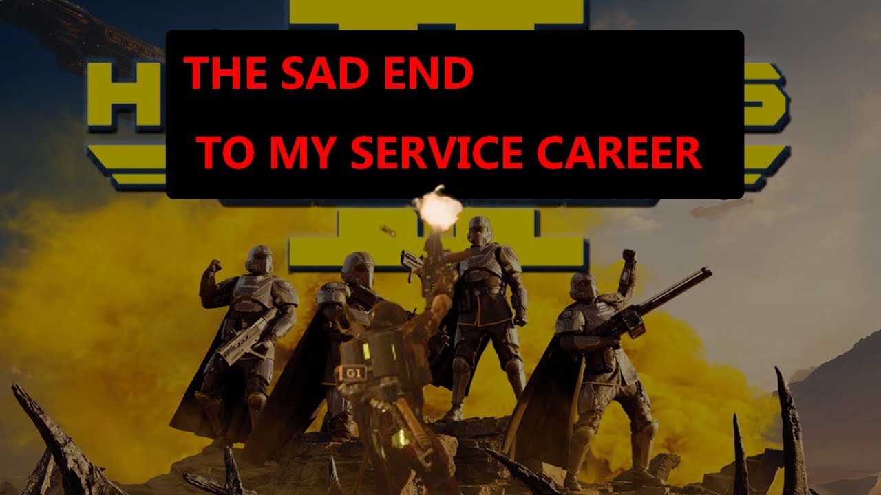 HellDiver's II A Sad End to My Service - YouTube