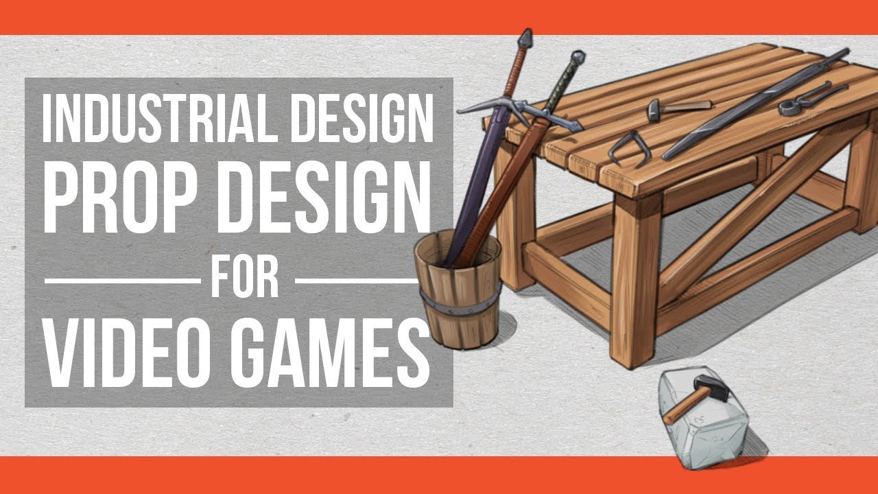 Industrial design in video games - prop design - YouTube