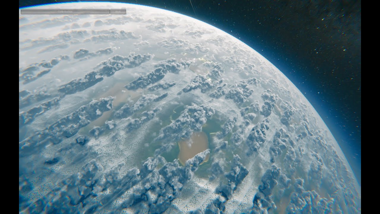 ORION procedural planets and planetary water with Sky Master ULTIMATE planetary clouds F - YouTube