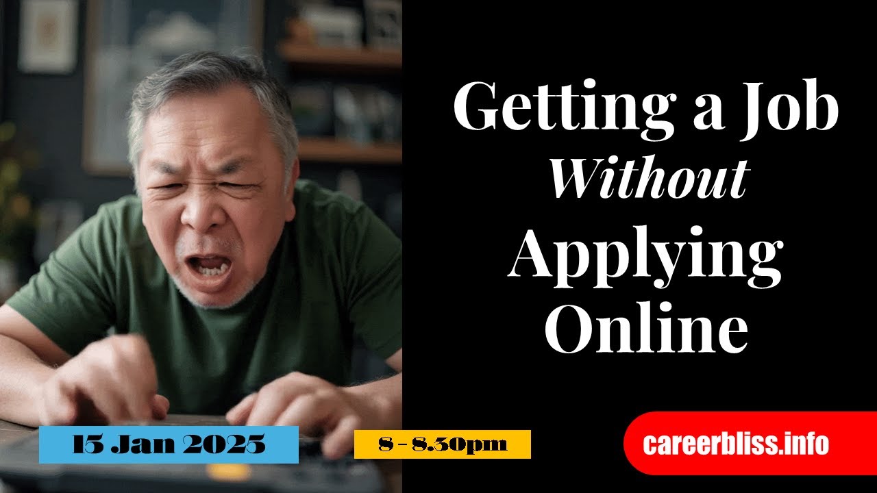 Getting a Job without applying online - LIVE 15 Jan 2025 - YouTube