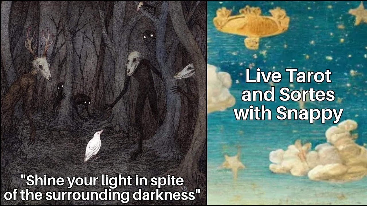 "Shine your light in spite of the surrounding darkness." Live Tarot and ...