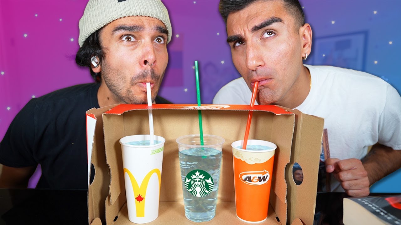 Blind Fast Food WATER Taste Test - YouTube