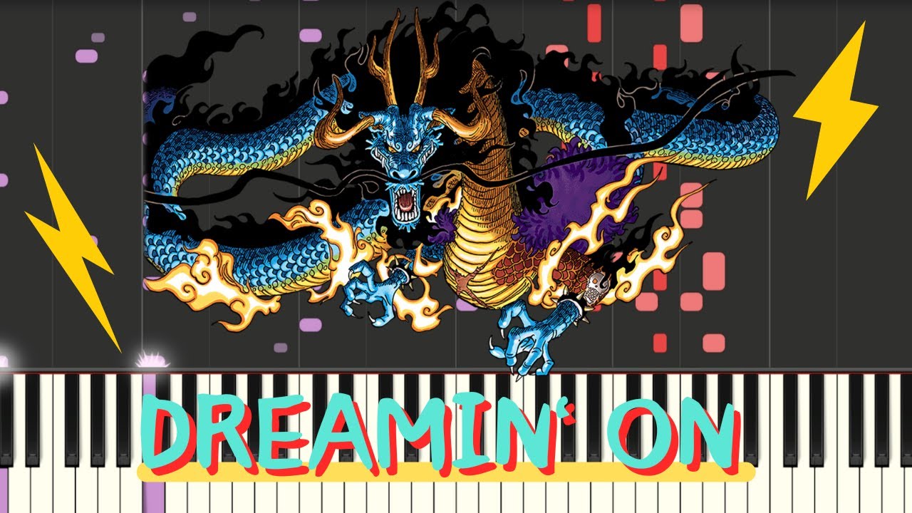 DREAMIN' ON (from ONE PIECE _ OP23) - How to Play the Piano - YouTube
