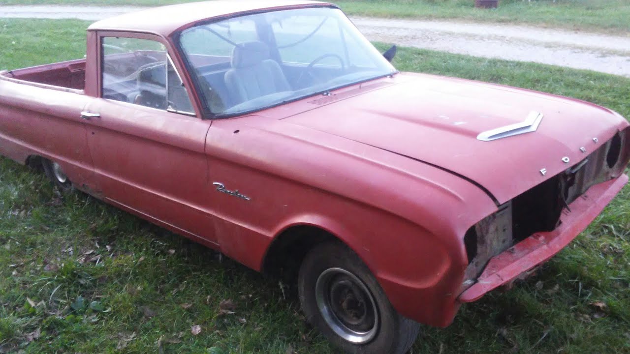 1963 Ford Ranchero Project Truck - YouTube