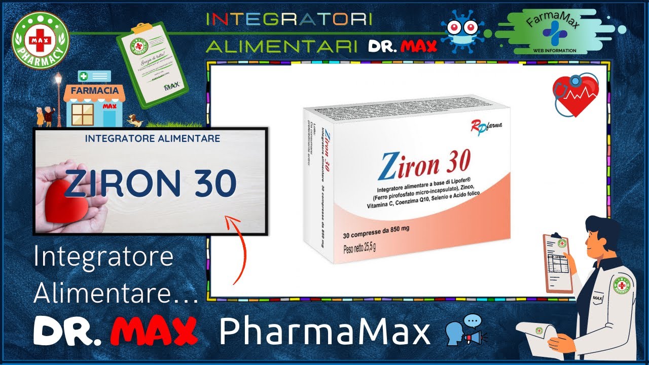 ️‍🔥 ZIRON 30 Integratore Alimentare - Foglietto Illustrativo Salute ...