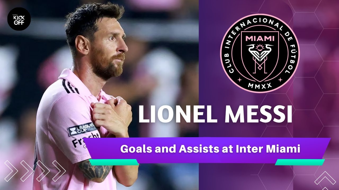 Lionel Messi - All Goals And Assists For Inter Miami in first 3 games ...