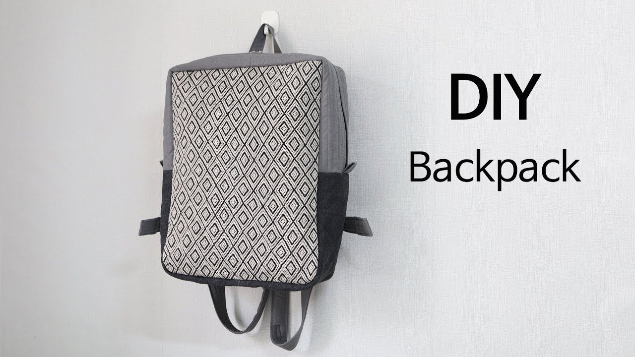 Backpack, PDF Sewing Pattern, Video Tutorial - YouTube