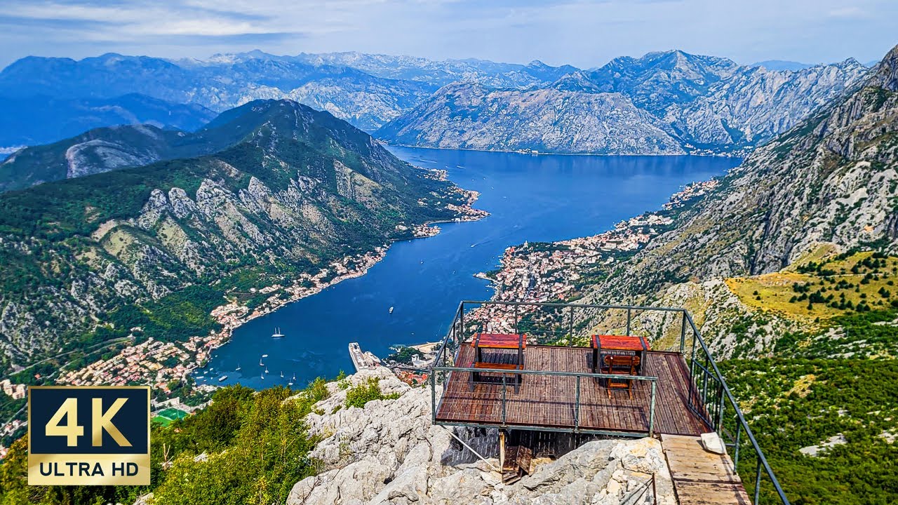 Horizont Bar Kotor Bay Montenegro Walking Tour 2023 - YouTube