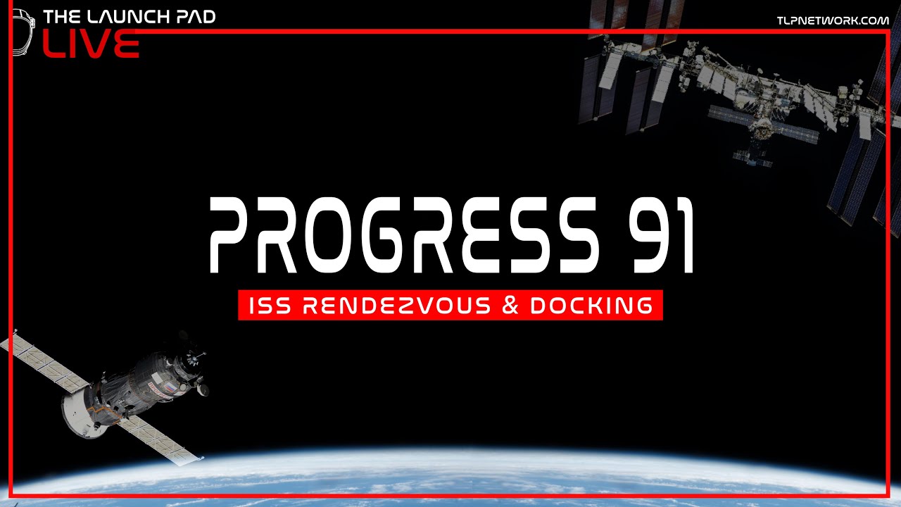 REPLAY! ISS Cargo Docking | Progress 91 - YouTube