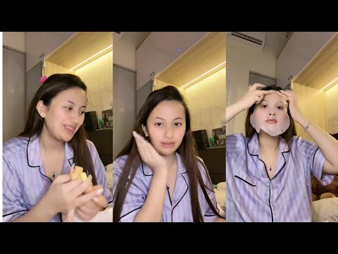 LIVE KELIHATAN 4NU TEMENIN AKU NIGHT ROUTINE GESS 😍❗