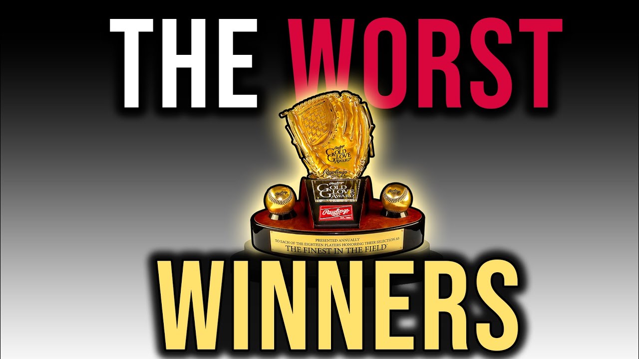 The Worst Gold Glove Winners of the Last Ten Years - YouTube