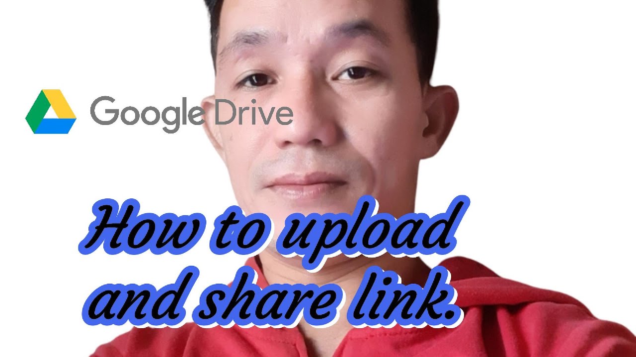 How to upload and share files into your GDrive - YouTube