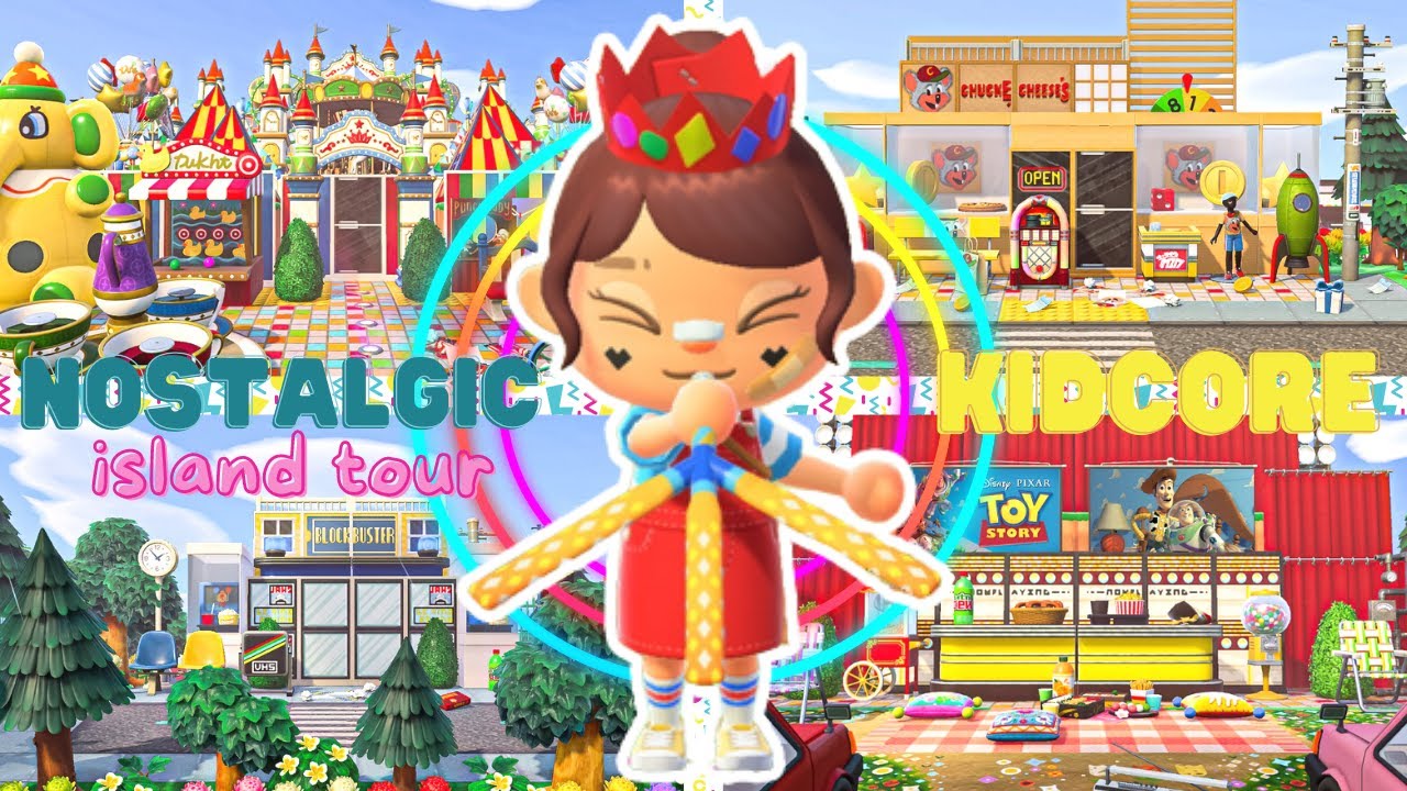 The MOST NOSTALGIC City Kidcore Island You've EVER Seen | Island Tour ...