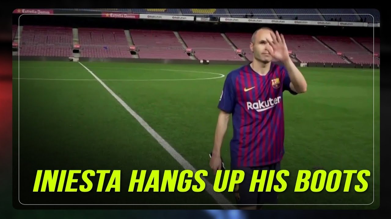 Former Spain and Barcelona midfielder Iniesta announces retirement at ...