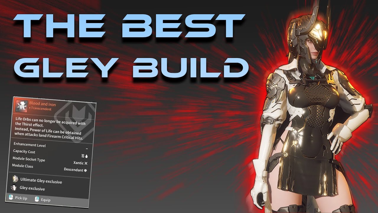 The First Descendant - Best Gley build - Blood and Iron - YouTube