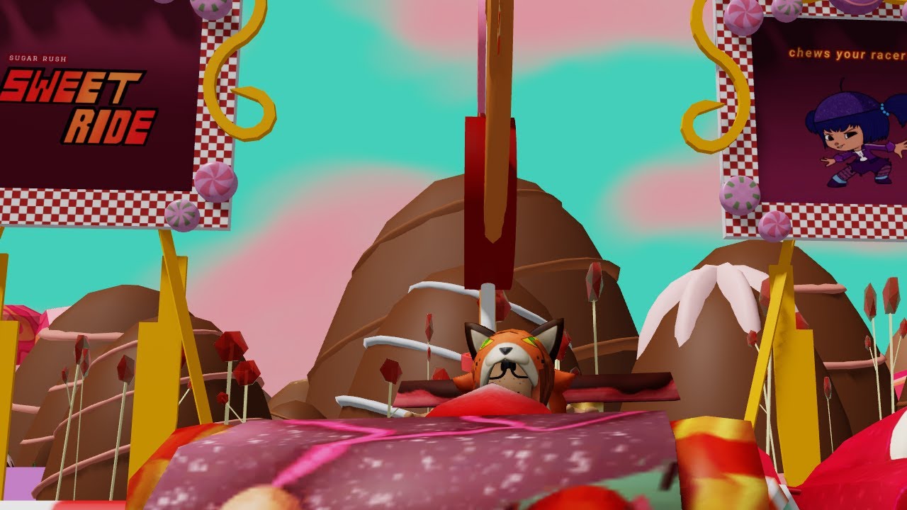 Roblox Sugar Rush Sweet Ride | Vanellope Von Schweetz - YouTube