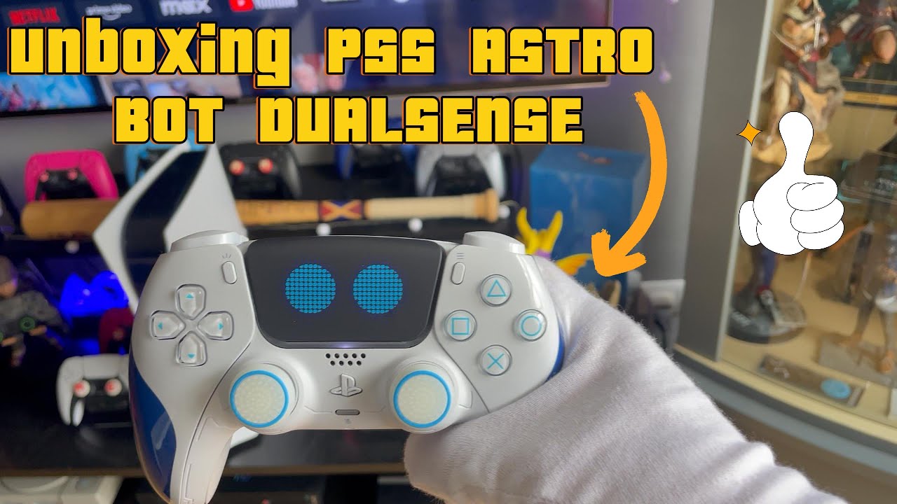 Unboxing New PS5 Dualsense Astro Bot Limited Edition 🎯 - YouTube