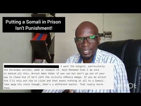 Putting a Somali in Prison Isn't Punishment!