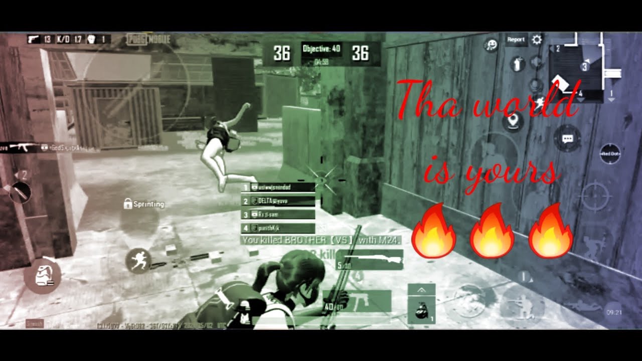 The world is yours🔥🔥🔥/pubg mobile/EDWIN gaming🔥🔥 - YouTube