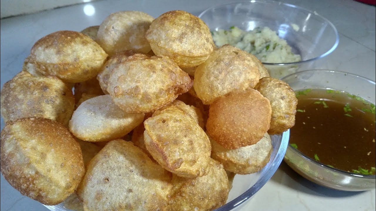 ଗୁପଚୁପ ରେସିପୀ| Gupchup/Panipuri/Puchka/Golgappa recipe| Without onion ...