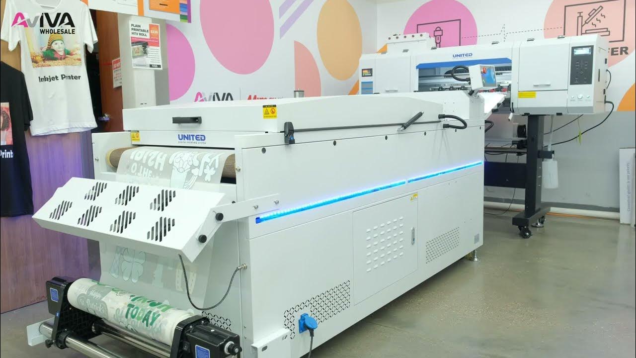 United ProMaster 424 DTF Printer - Direct to Film - Aviva Wholesale - YouTube