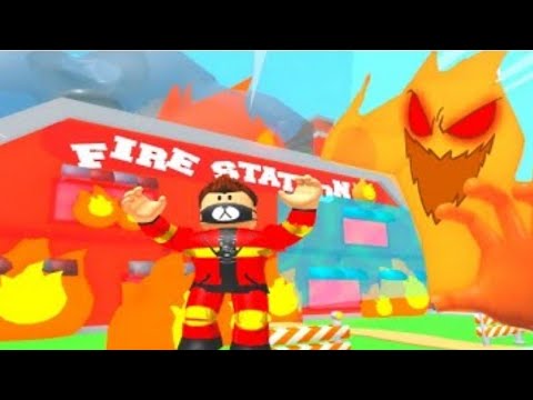 (NEW!) ESCAPE THE FIRE STATION OBBY IN ROBLOX! - YouTube