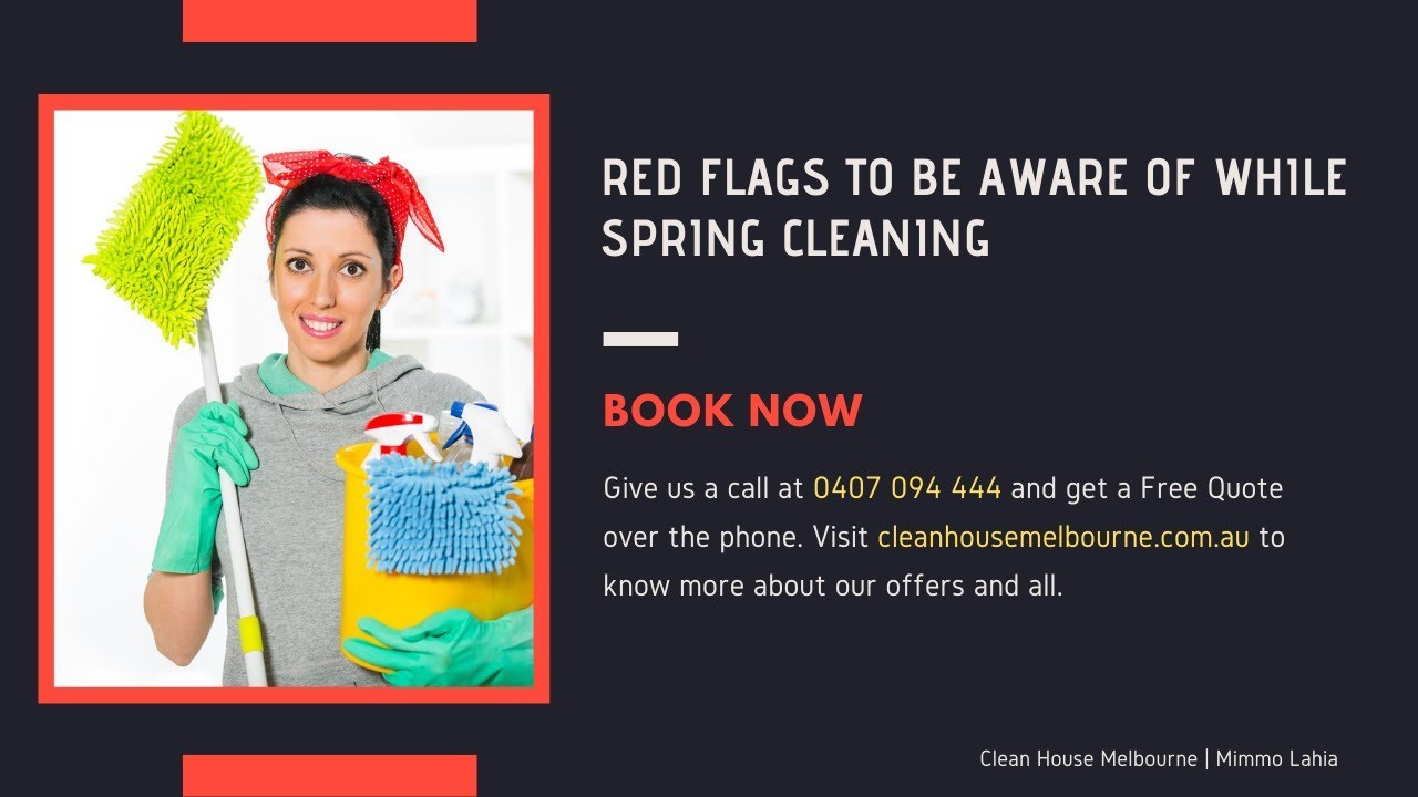 Red Flags to be Aware of While Spring Cleaning - YouTube