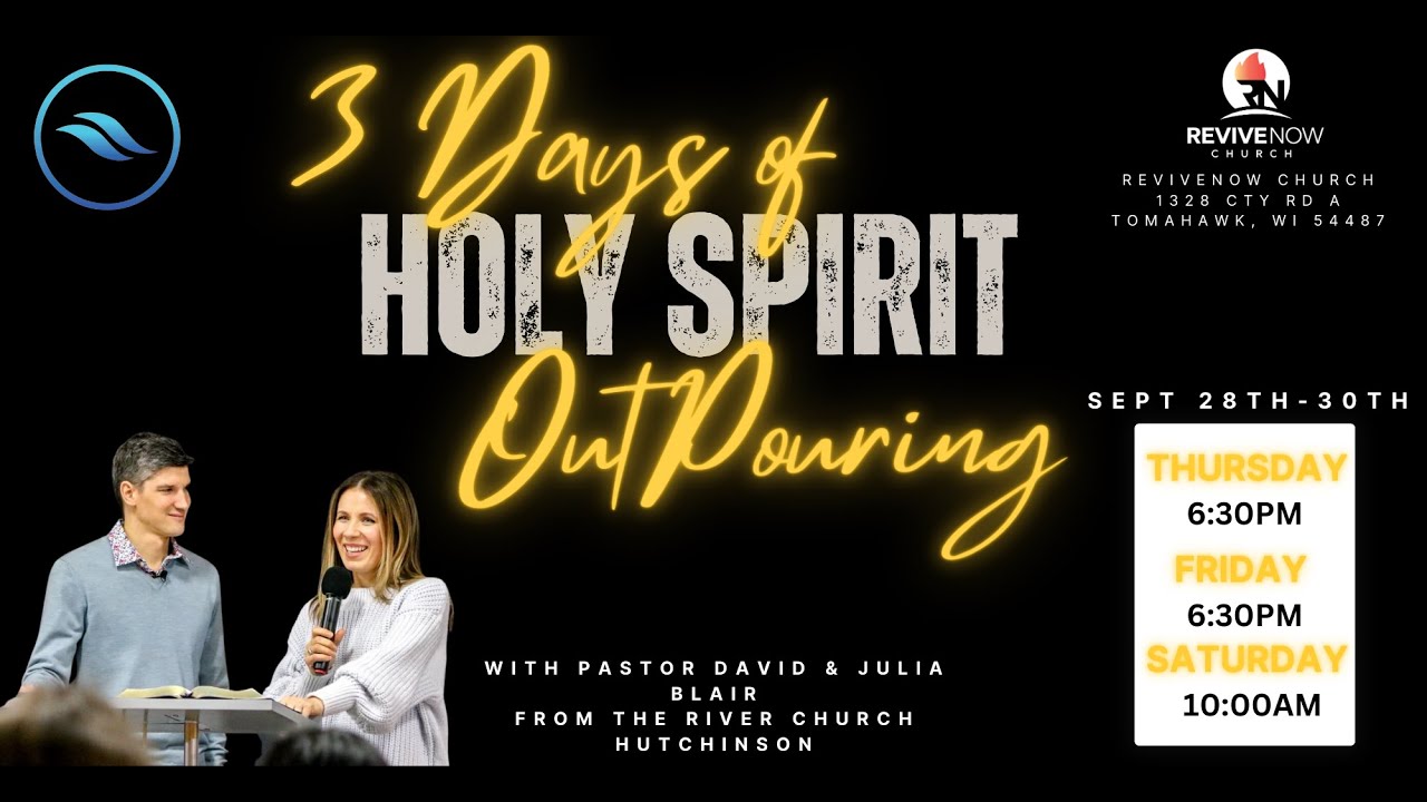 Holy Spirit Out Pouring DAY 9: Pastor David Blair | Revive Now Church ...