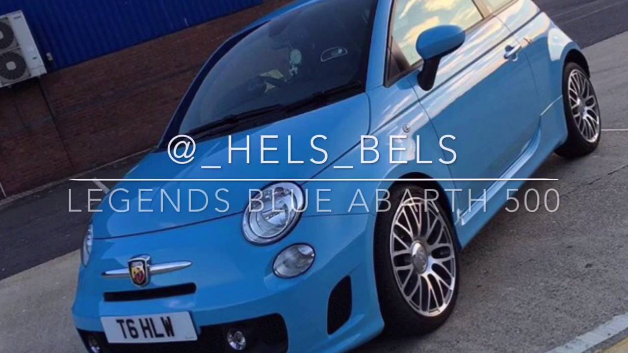 MJTAbarth (episode 25) _hels_bels Legends Blue Abarth 500 - YouTube