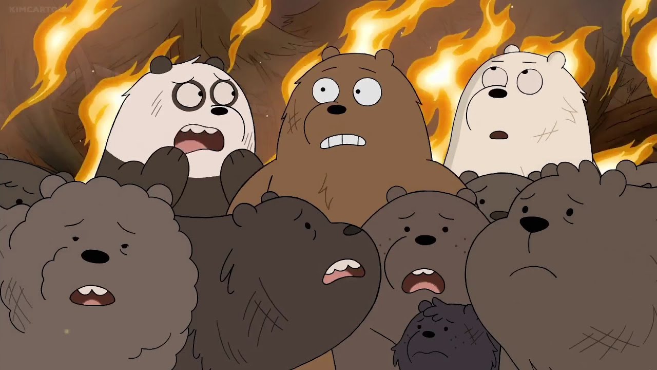 [Dark We Bare Bears] The Bears Died In The Forest Fire (The Nom Nom ...