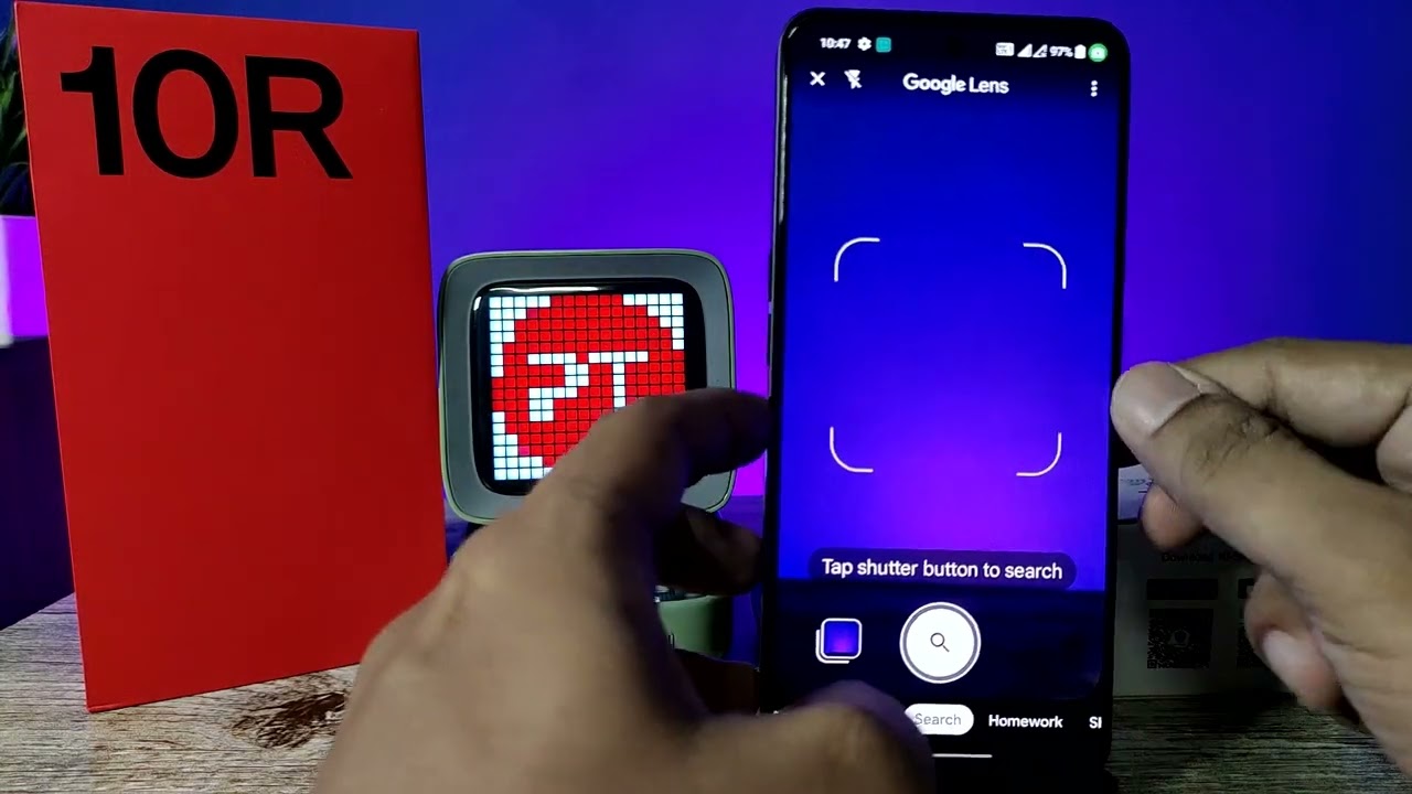 How to Scan QR Code in Oneplus 10R - YouTube