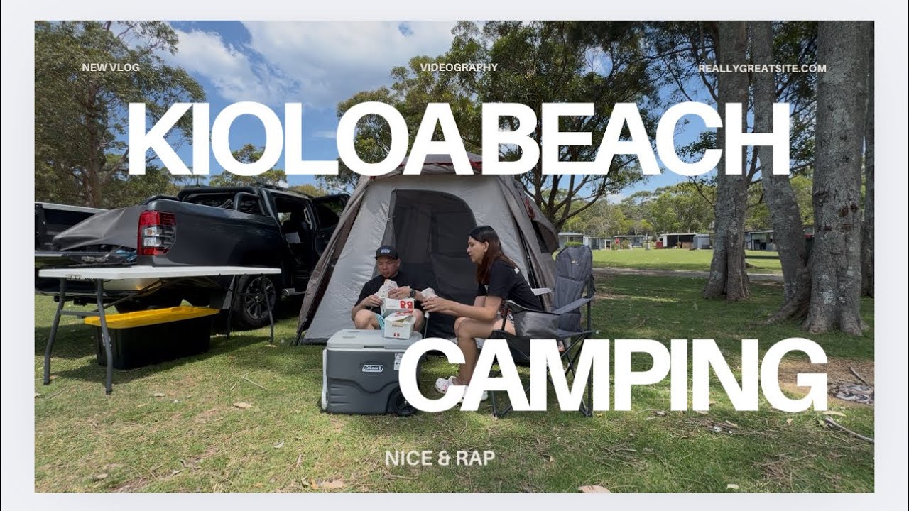 Kioloa Beach Camping ⛺️ (Our 3rd Camp in Australia )#camping - YouTube