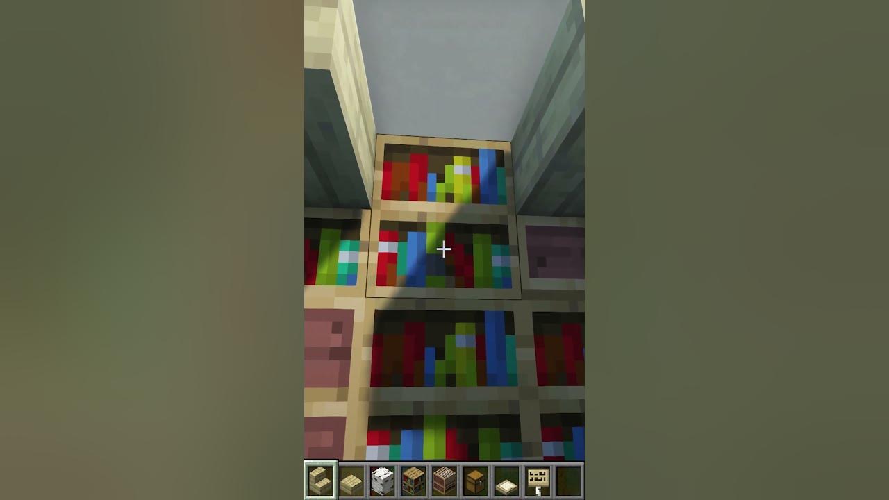 Minecraft Birch Furniture 07 #shorts #minecraft #buildinghacks - YouTube