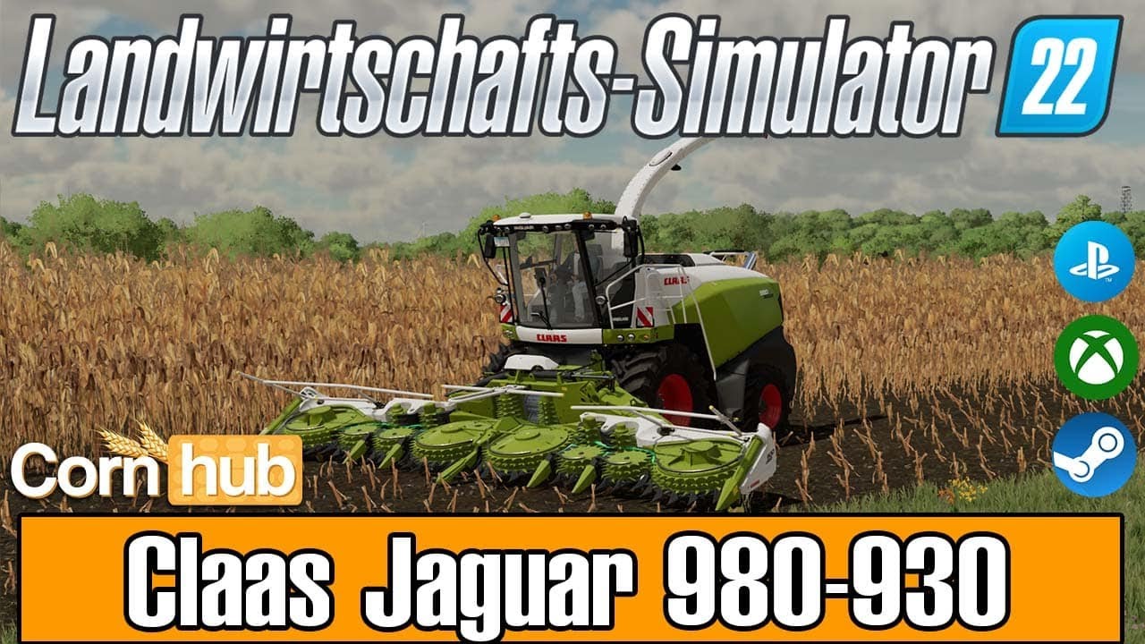 LS22 Mods - Claas Jaguar 980 - 930 - LS22 Modvorstellung - YouTube