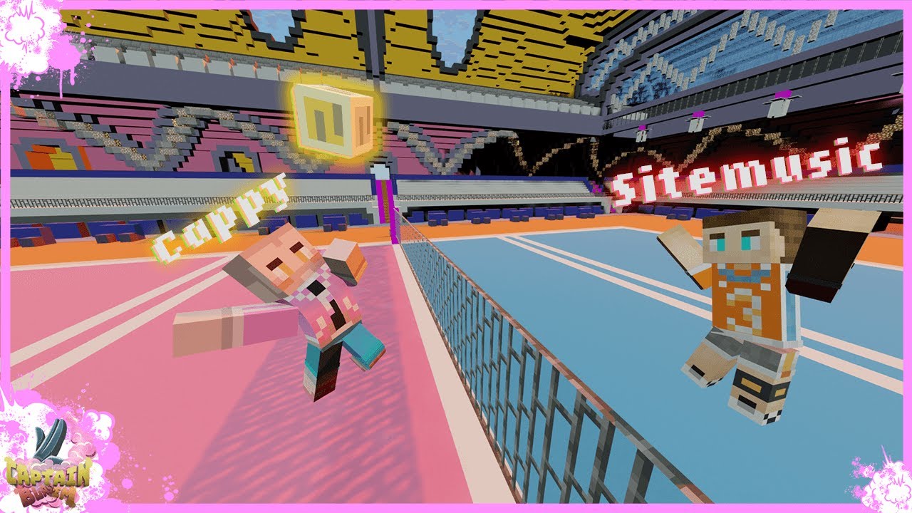 "HAIKYUU!! in Minecraft" New VolleyBall GameMode - YouTube