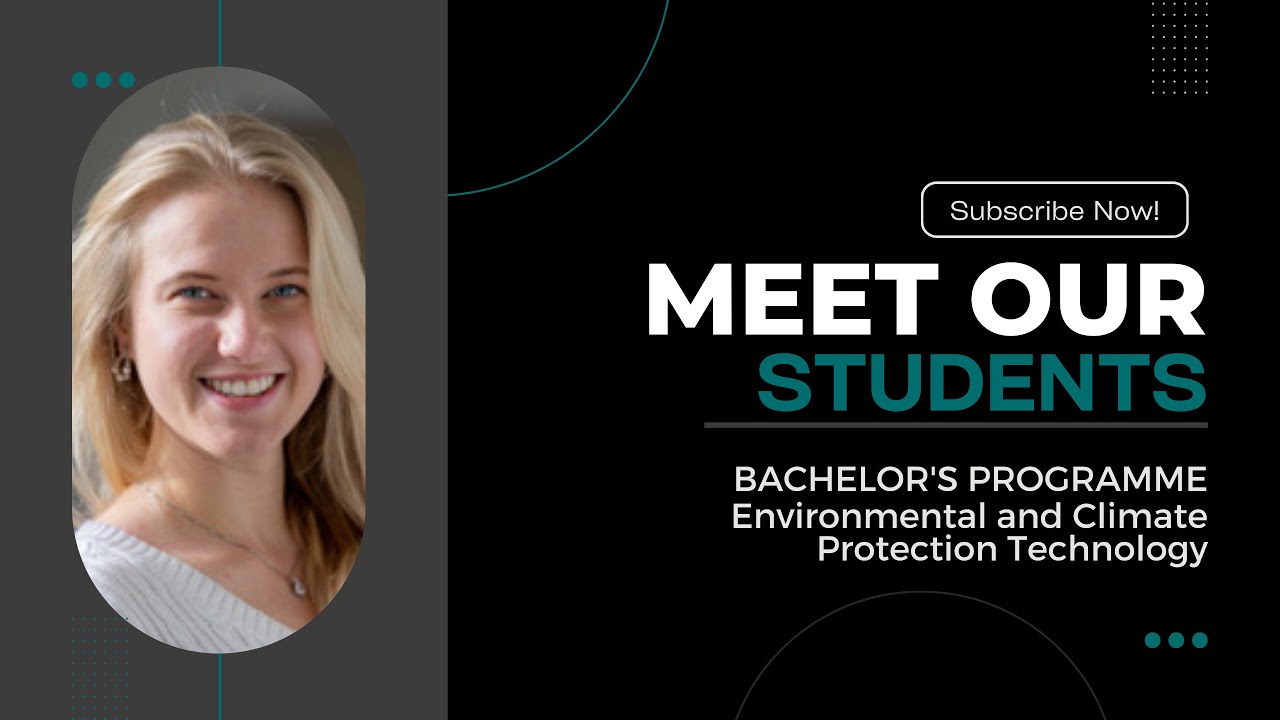 Studying Environmental and Climate Protection Technology at ...