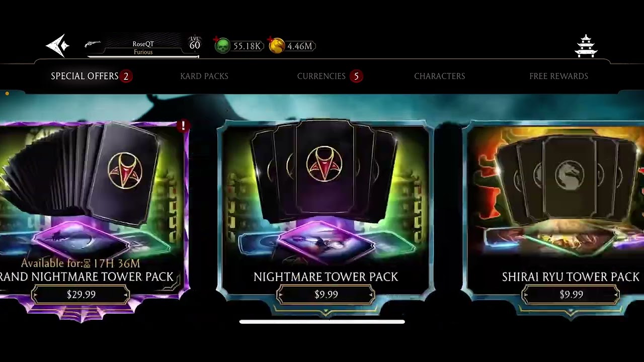 Mk Mobile. Opening 4 Elite Diamond Spec Ops Packs! Luckiest Pack Opening Ever?! - YouTube