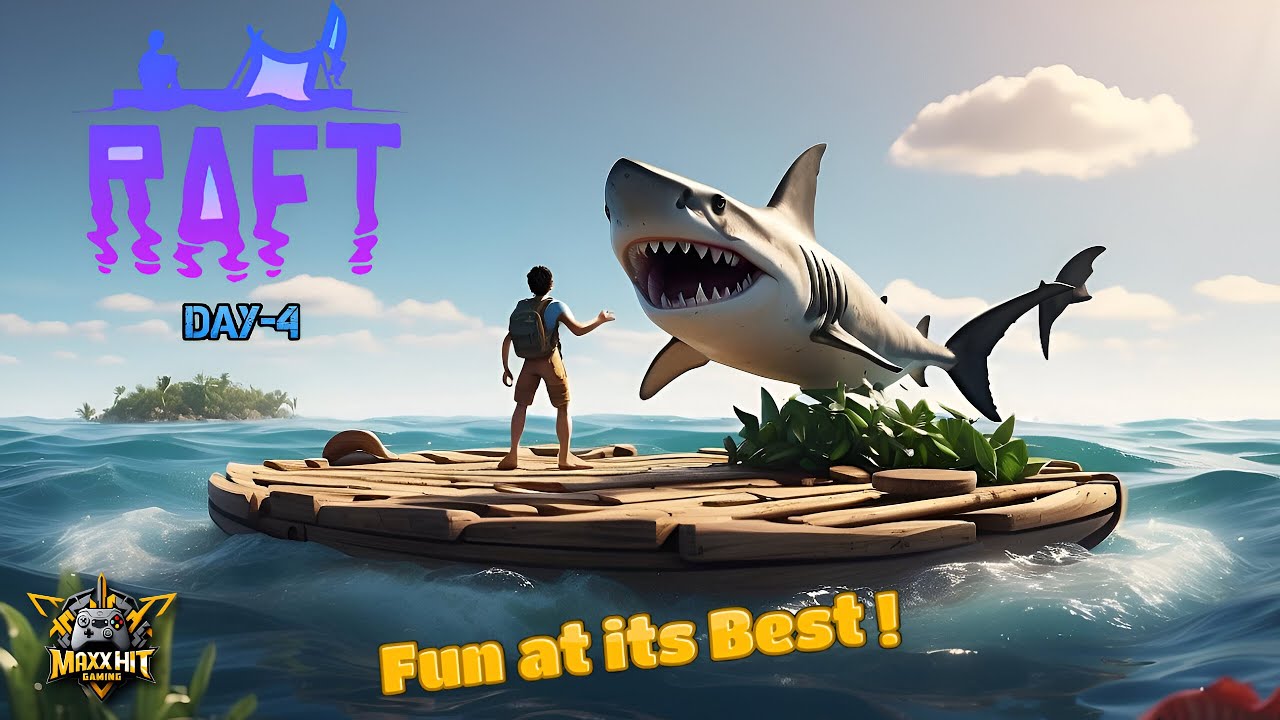 | 🌊RAFT🌴| RAFT: Our Wild Journey Across the Ocean🌅| DAY-4 | #raft ...