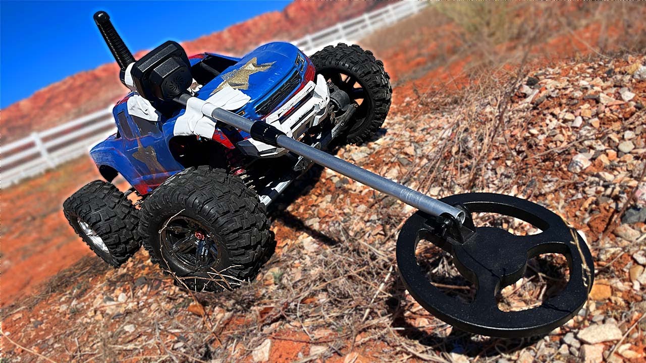 RC Car Metal Detector Custom Mod Challenge - YouTube