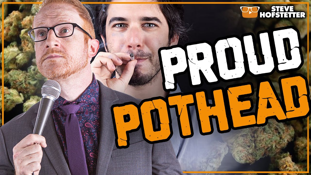 Pothead speaks up at comedy show - YouTube