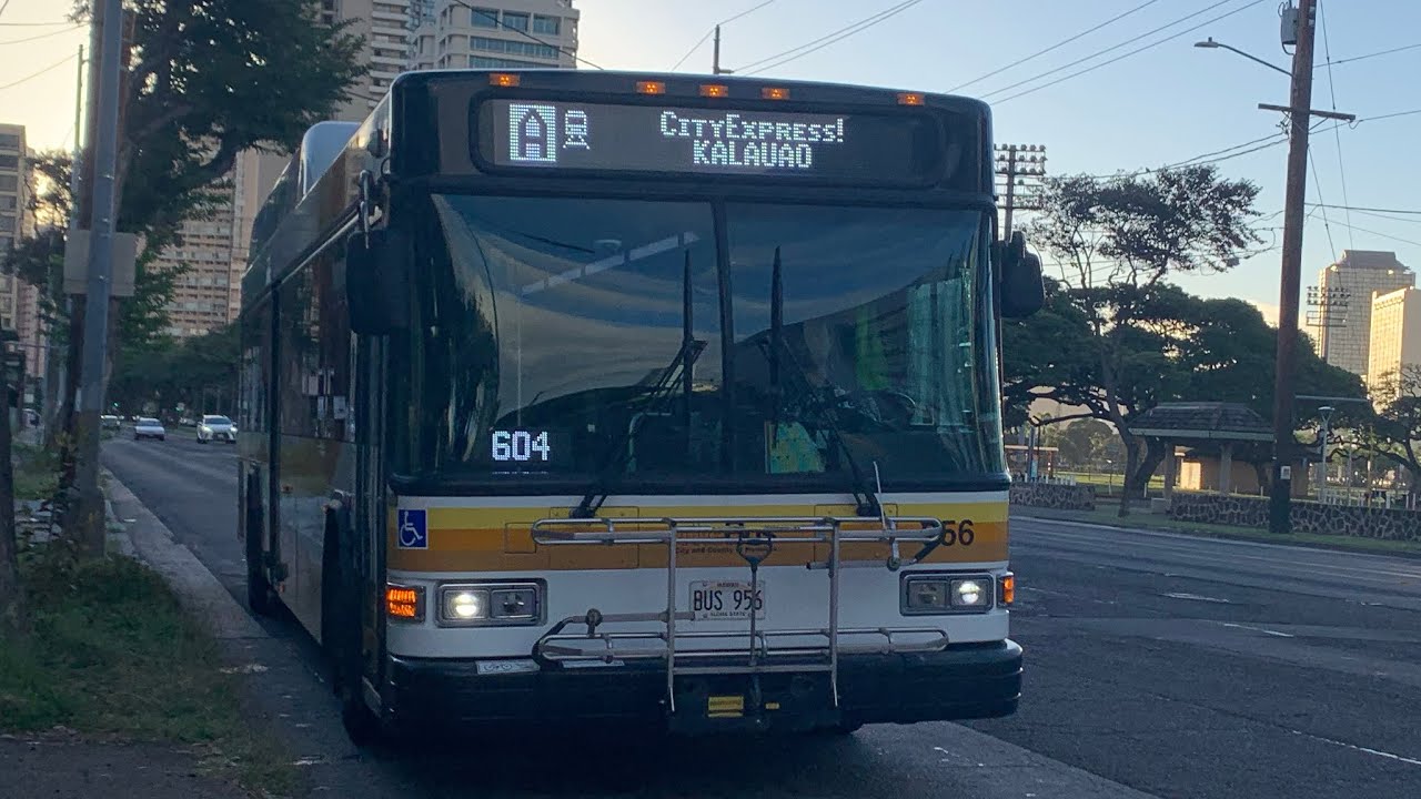 Honolulu TheBus Route A-CityExpress!-Kalauao-Pearlridge Skyline Station ...
