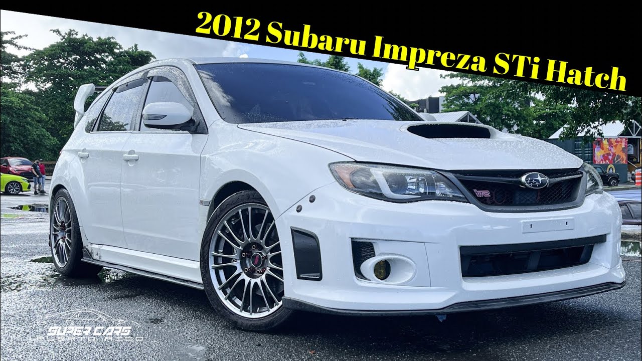 2012 Subaru STi Hatch - TEST DRIVE - Review en Español - YouTube