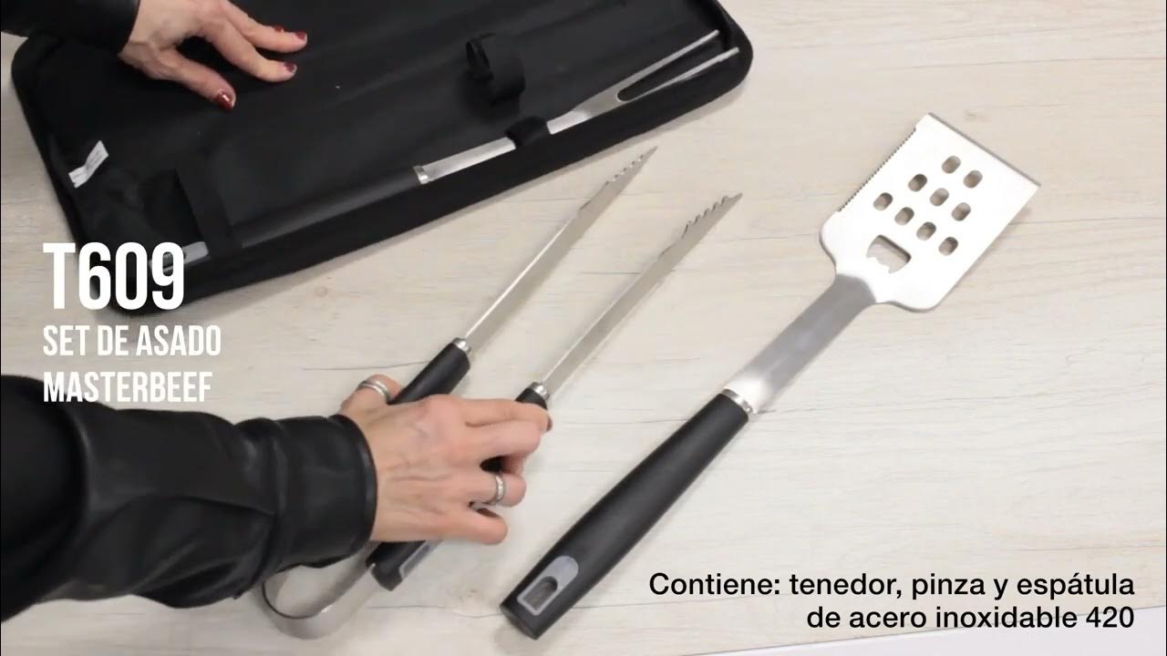 Set de Asado Masterbeef - YouTube