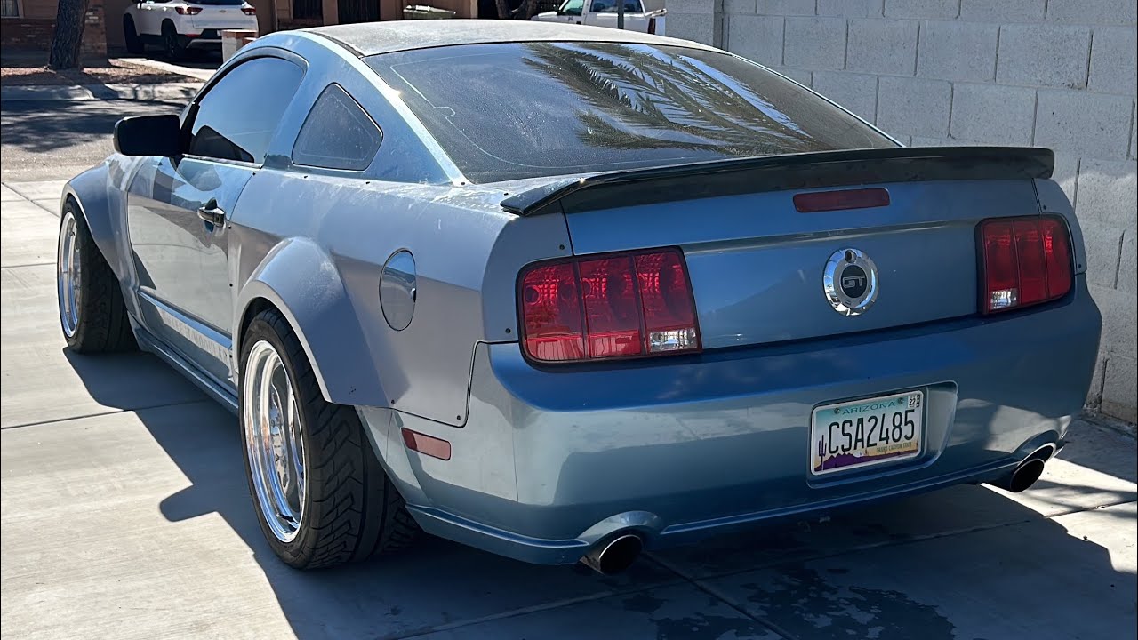 I get my Coyote Swapped Windveil S197 back, now with wide body! - YouTube