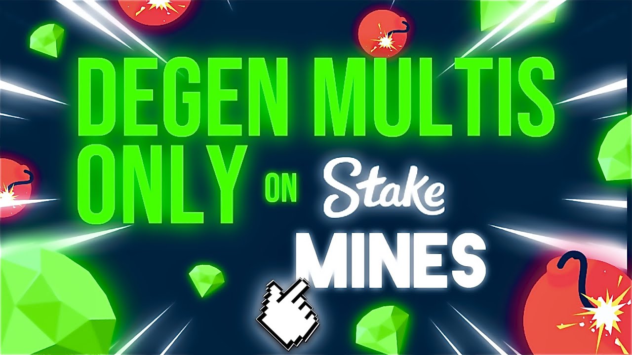 DEGEN MULTIS ONLY! (stake mines) - YouTube